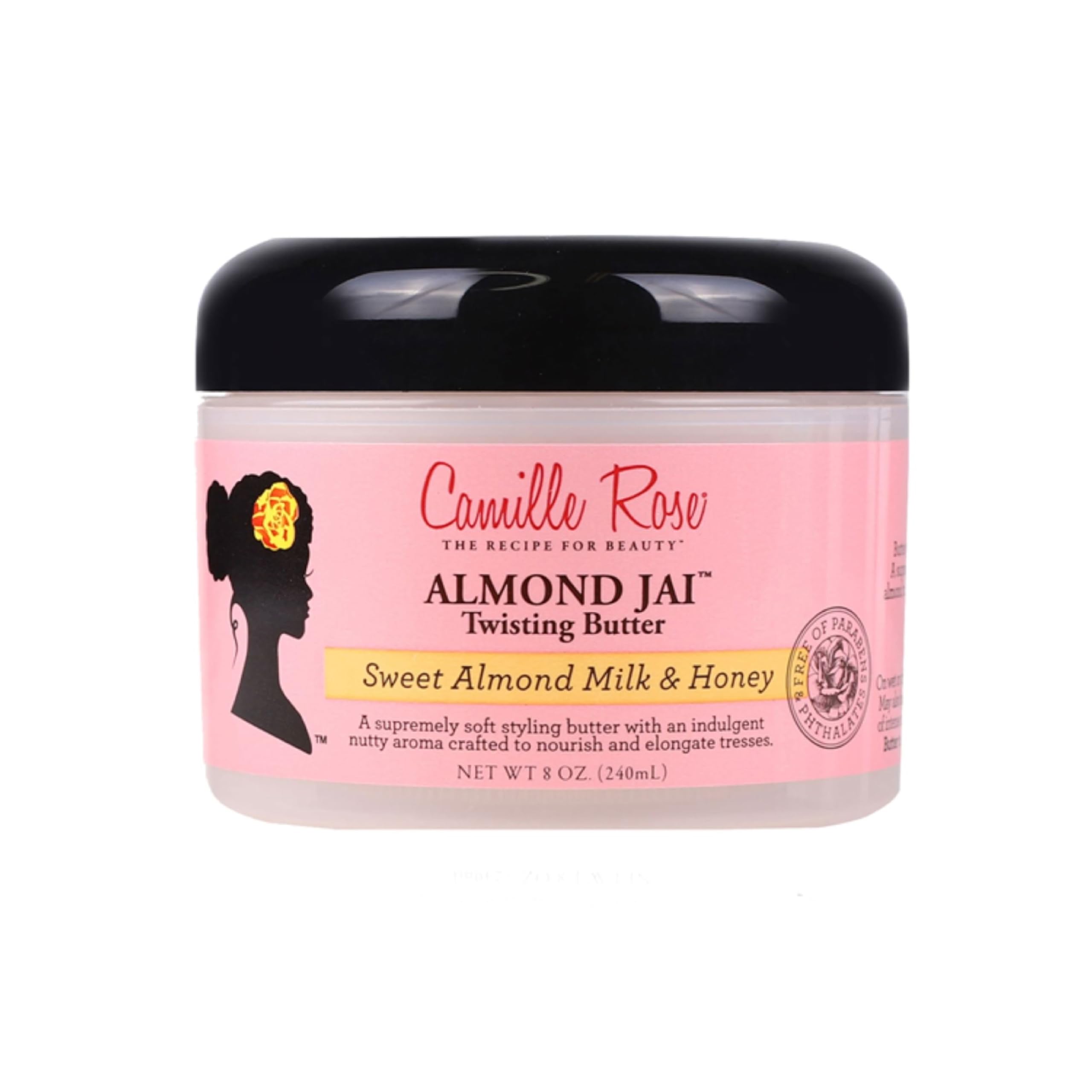 Camille Rose Naturals Almond Jai Twisting Butter, 8 Ounce : Amazon.com ...