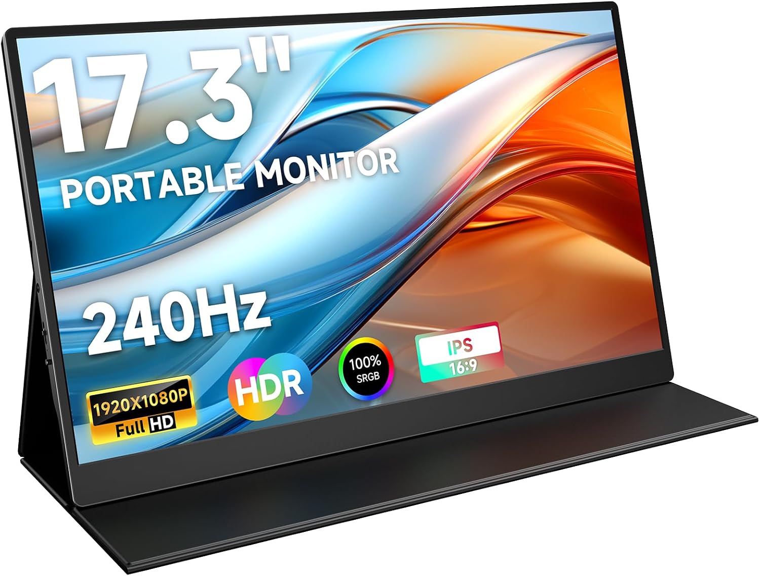 Amazon.com: AYY 17.3" Portable Monitor 240Hz, 1080P FHD Laptop Gaming ...