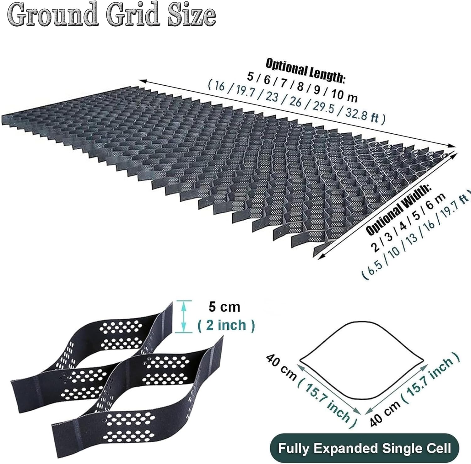 Gravel Ground Grid, HDPE Geo Grid Ground Gravel Nepal | Ubuy