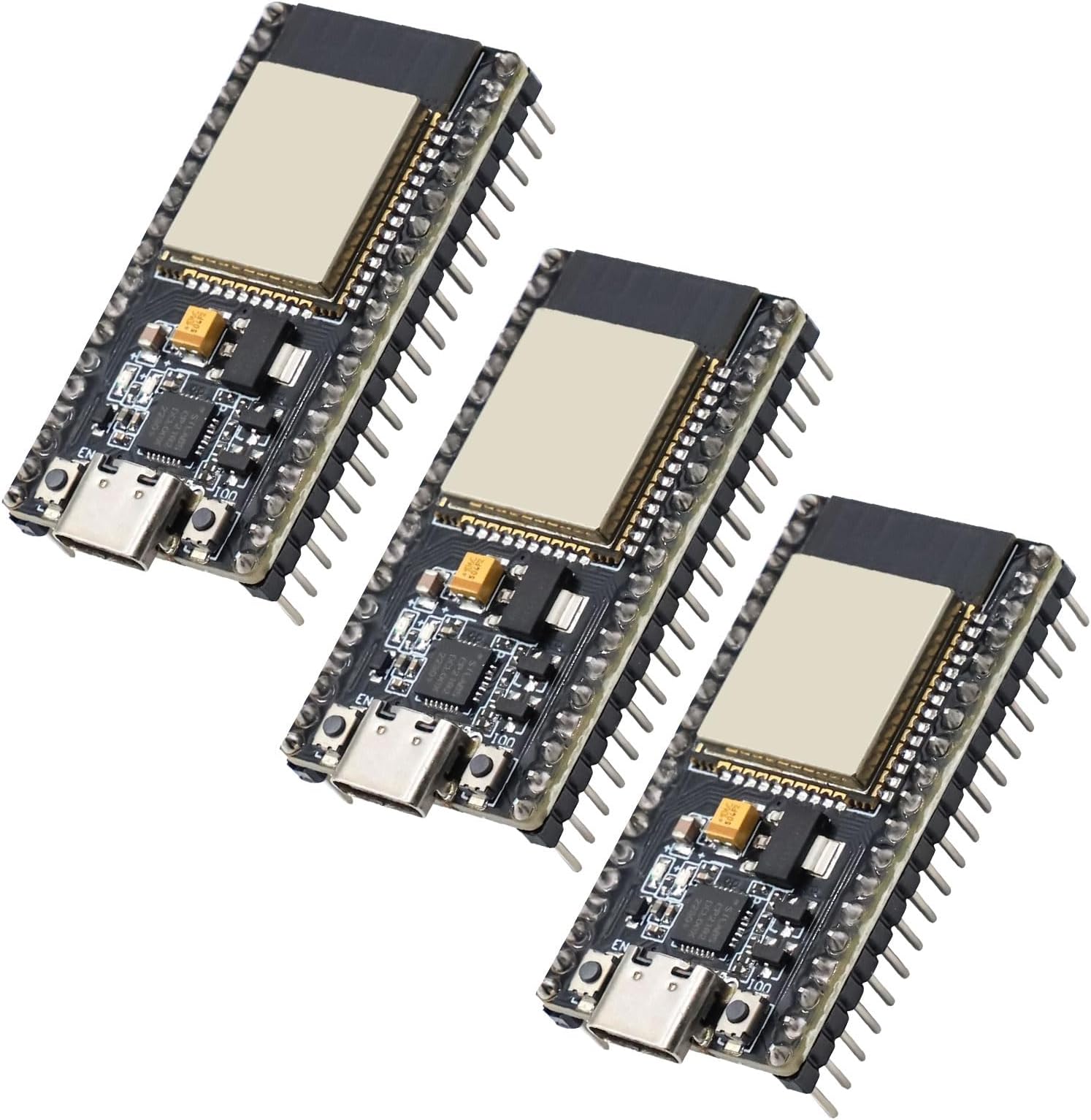 APKLVSR ESP NodeMCU Lua Development Board ESP USB C 2.4GHz WLAN WiFi Bluetooth Dual Cores ...
