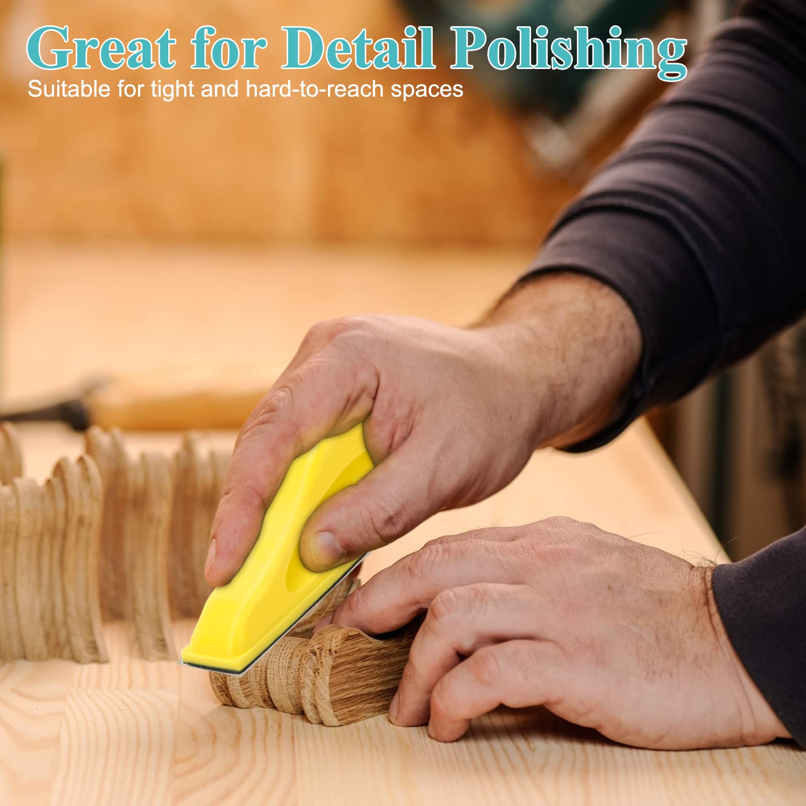 Craft Sand Detail Sander And Sandpaper Set, Mini Sander For Detail Work ...