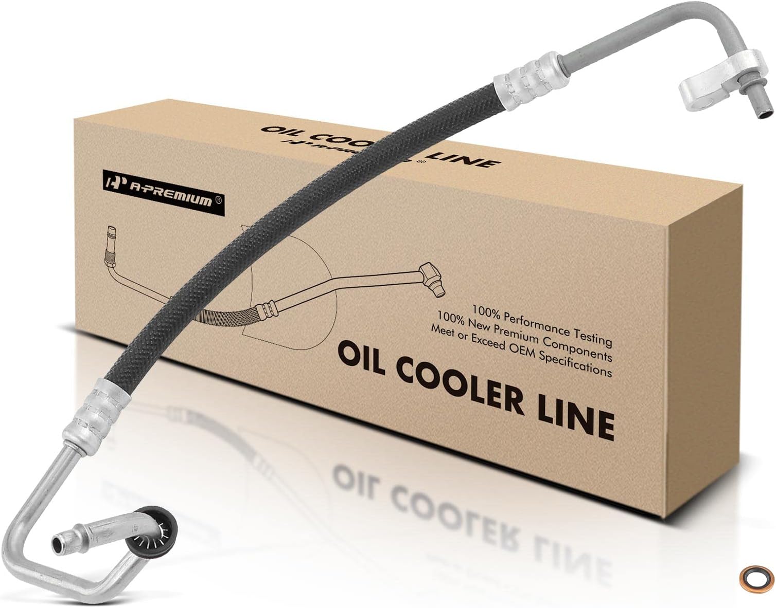 Amazon.com: A-Premium Automatic Transmission Oil Cooler Line Hose ...