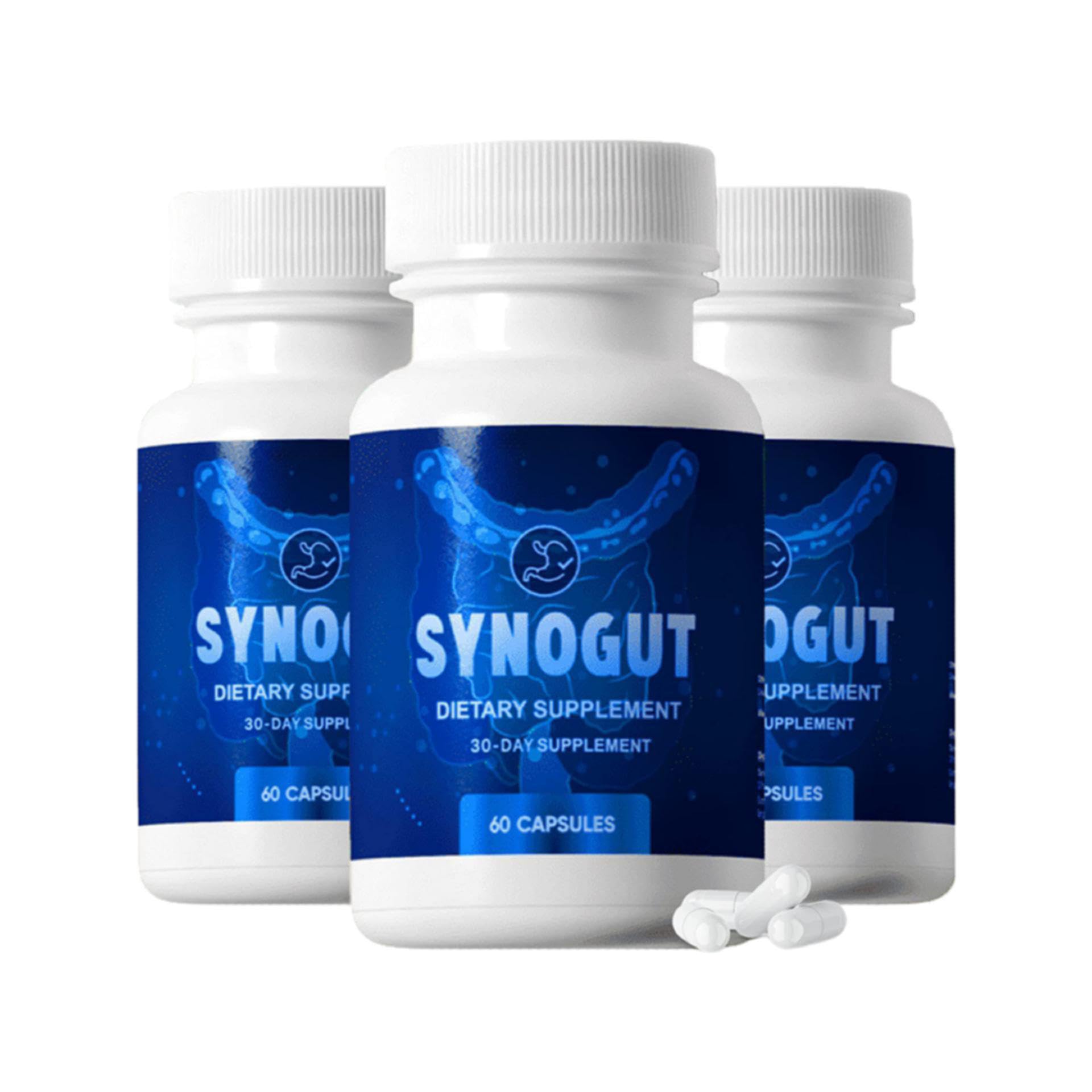 Amazon.com: Mega Hits Synogut Digestive Support Gut Health Pills, 180 ...