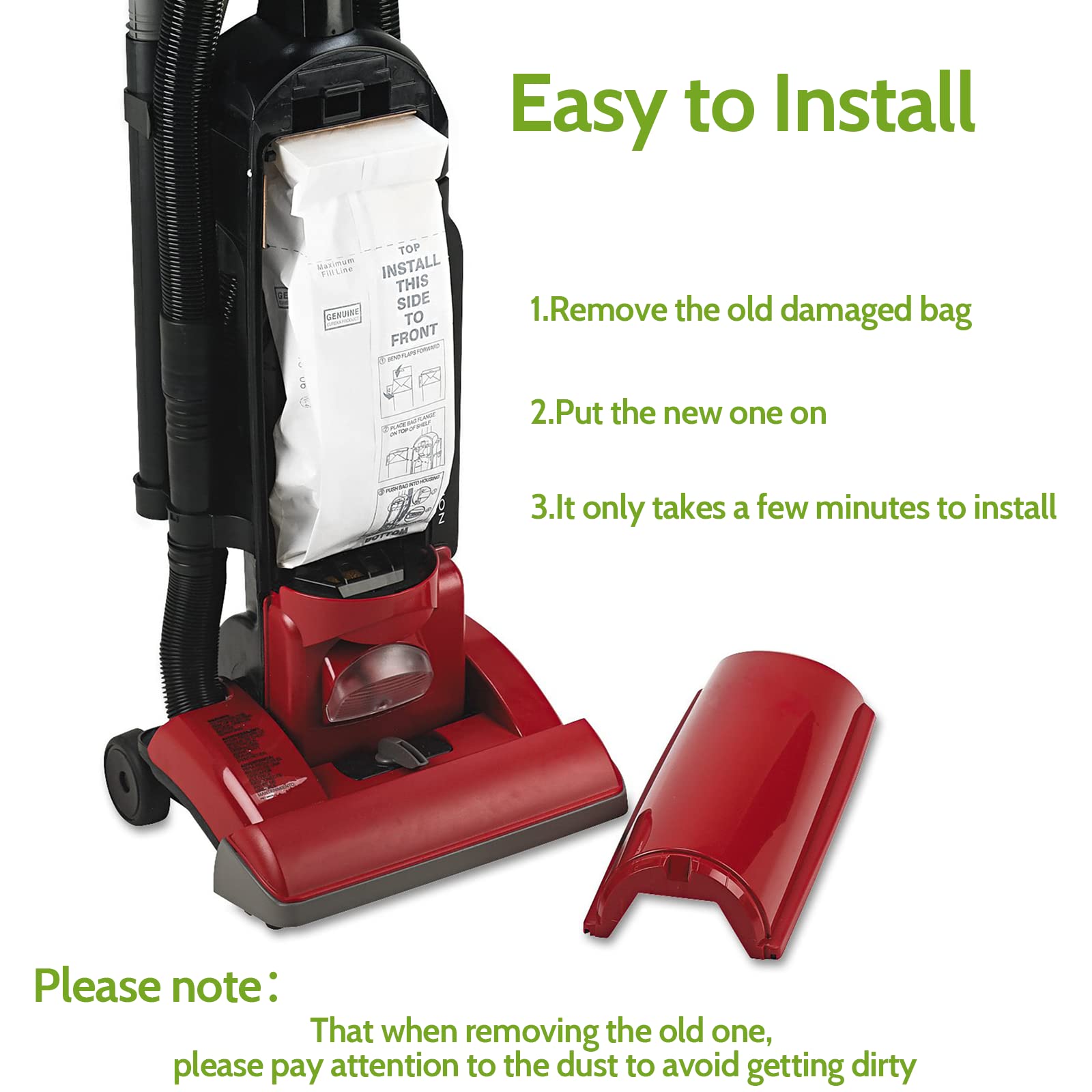 Dirt Devil Featherlite Bagged Vacuum DIRT DEVIL Johnny Vac