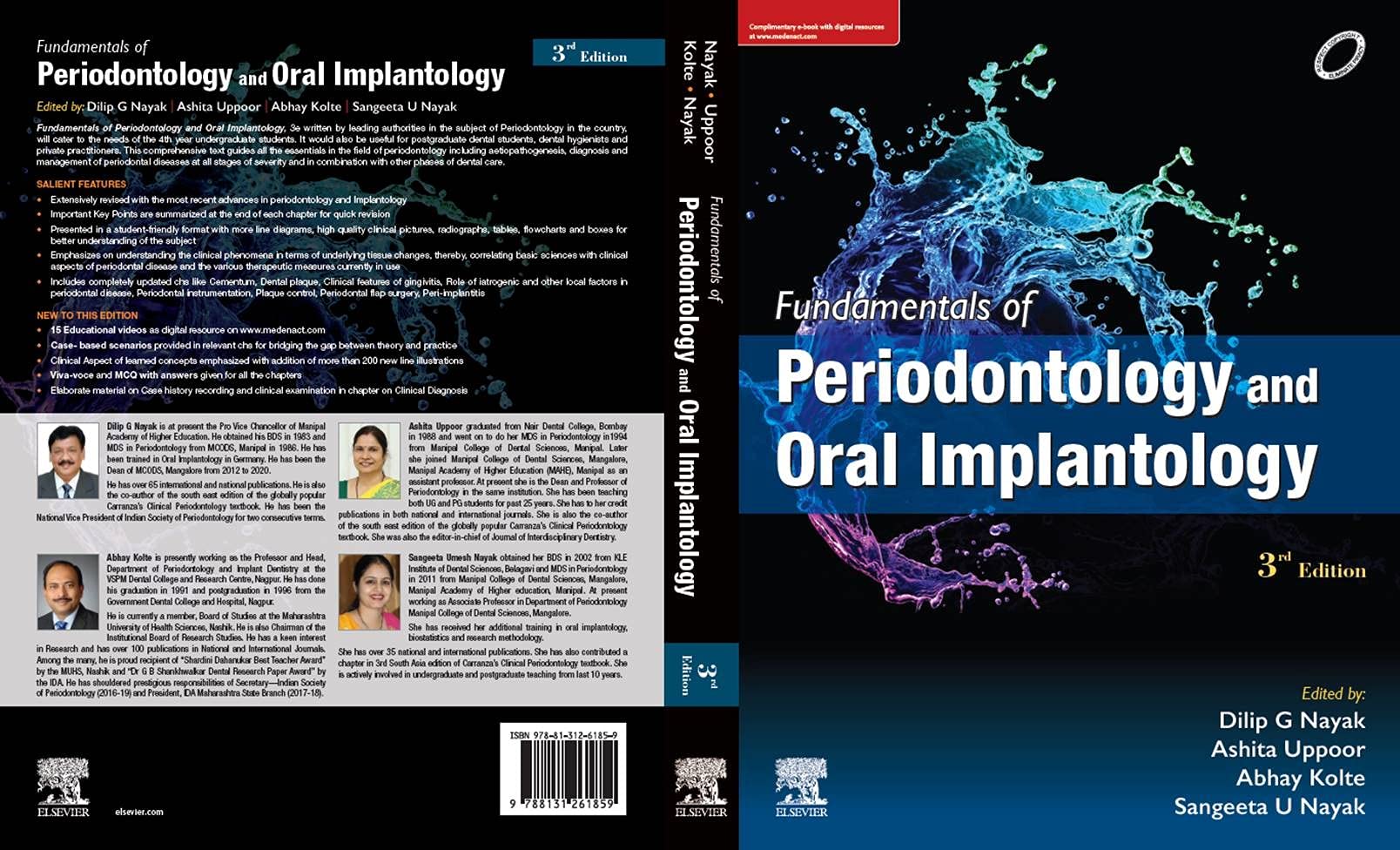 Buy Fundamentals of Periodontology and Oral Implantology, 3e Book ...