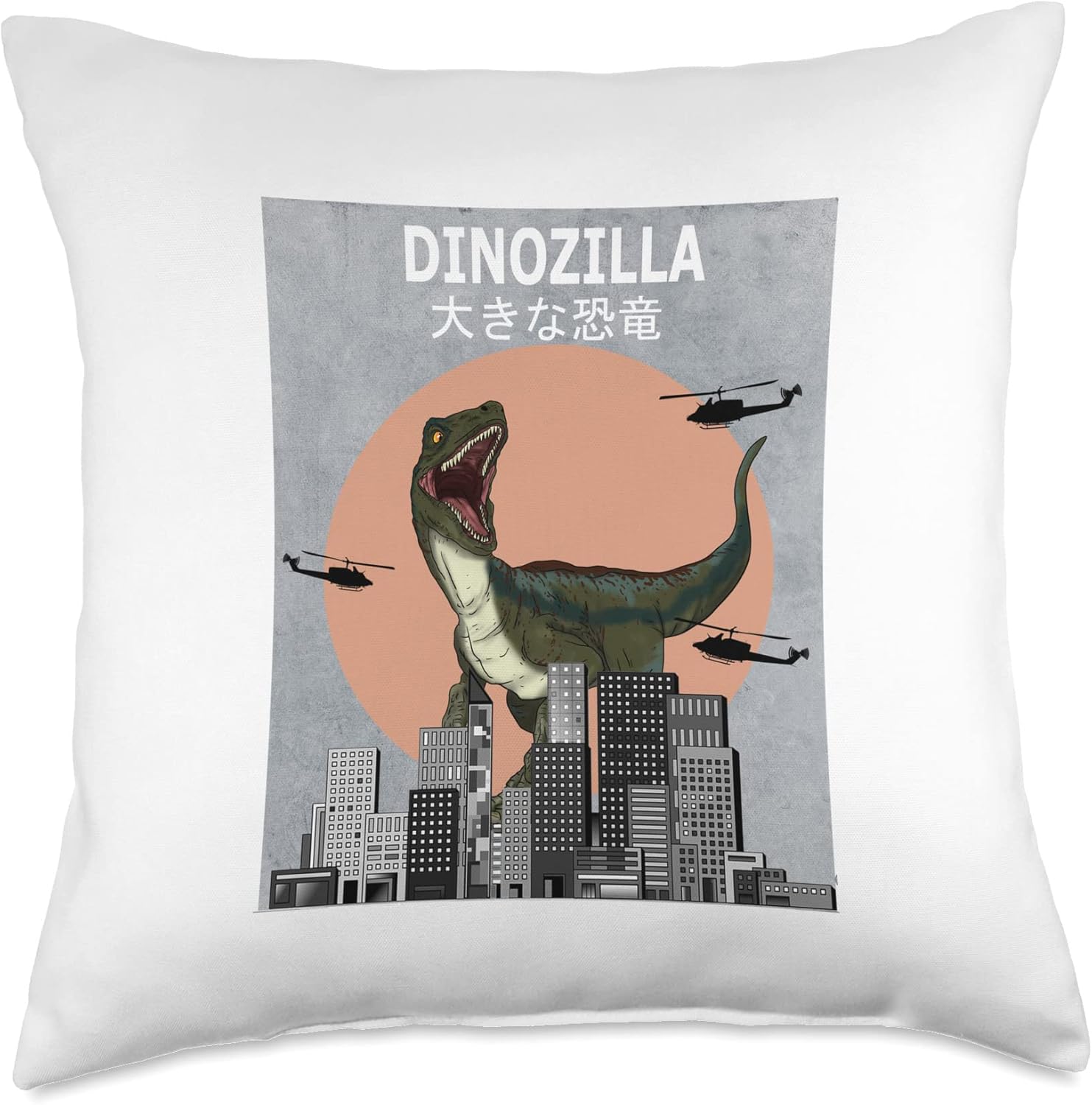 Amazon.com: Big Animals Velociraptor Dinozilla Funny Dinosaur Lover ...