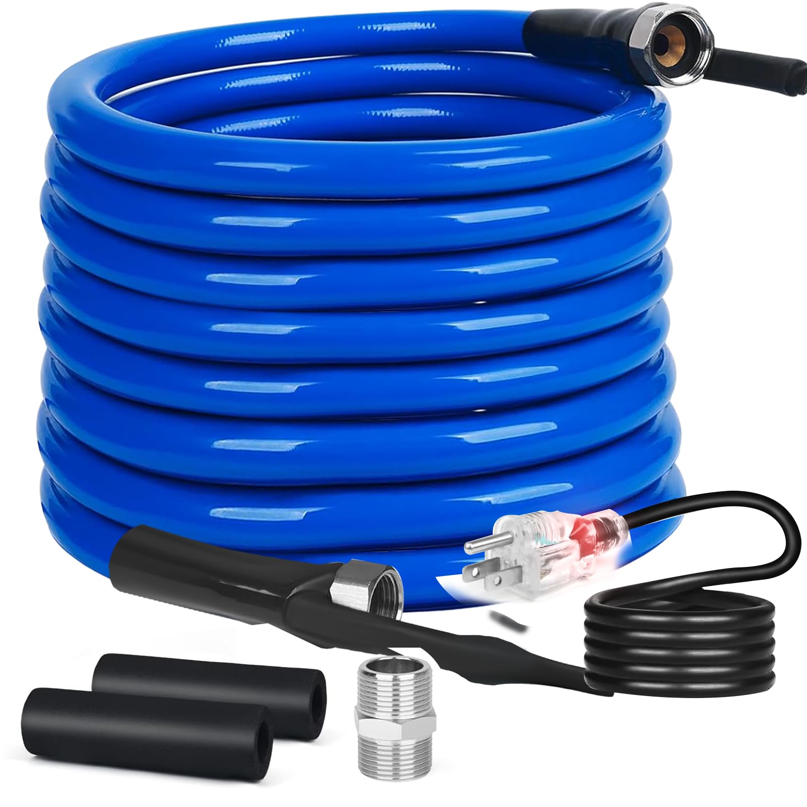 15FT-100FT,Heated Water Hose for RV,Heated Drinking Water Hose with ...