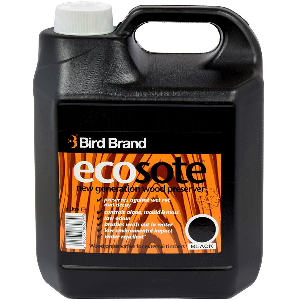 Bird Brand Ecosote 4 Litre - Black Colour : Amazon.co.uk: DIY & Tools
