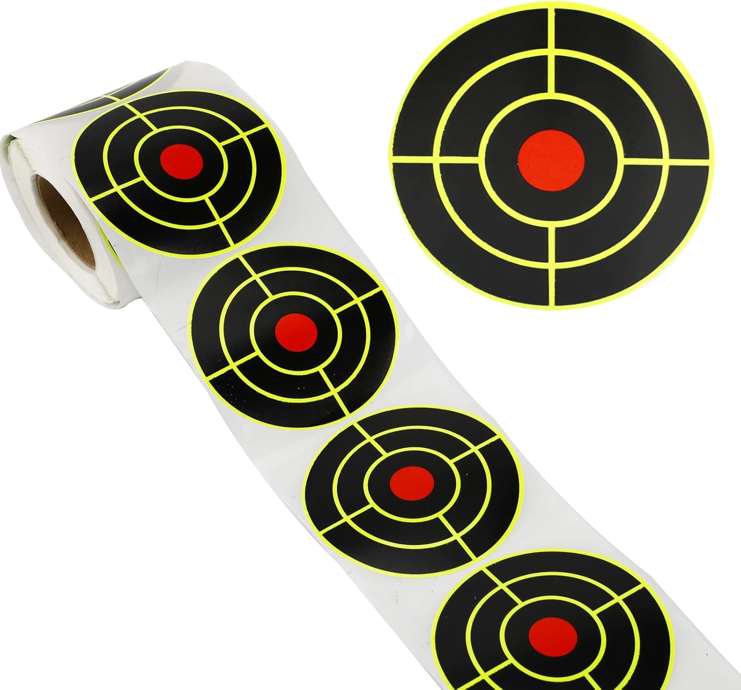 Amazon.com : 200PCS Shooting Targets Stickers 3 Inch, Adhesive Paper ...