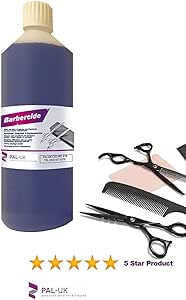 Barbercide Salon Disinfectant solution - for combs, brushes, rollers ...