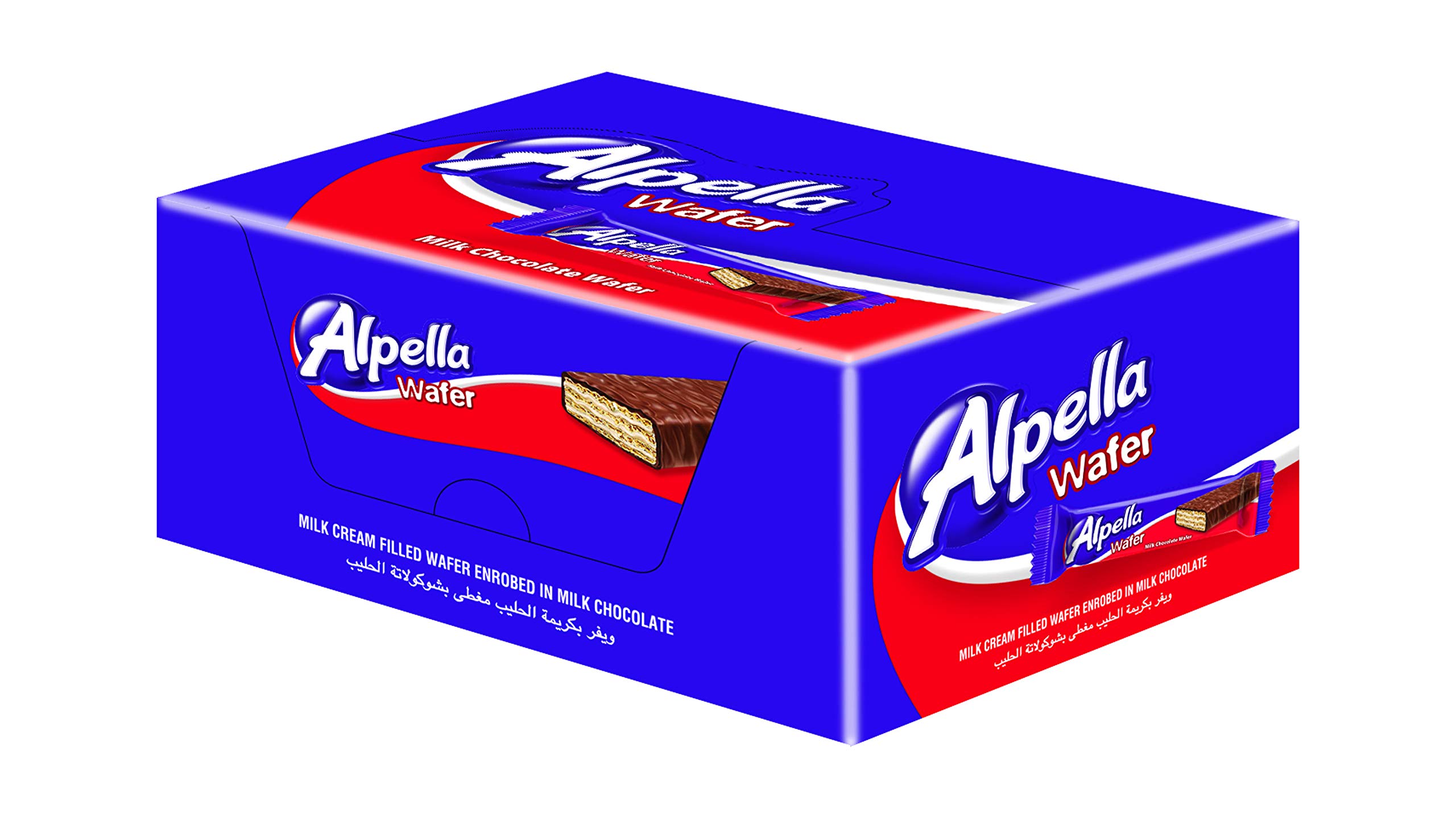 Alpella Logo Ulker Alpella White Chocolate Coated Cake With Cocoa