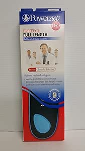 Amazon.com: POWERSTEP PROTECH SUPPORT SIZE C WOMEN 8 to 8.5 MEN 6 to 6. ...