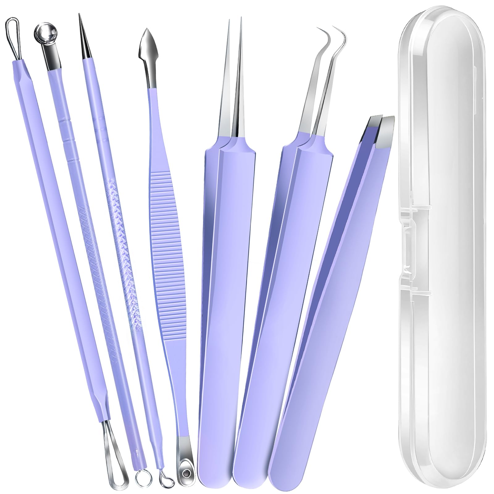 Amazon.com: Teenitor Pimple Popper Tool Kit and Blackhead Remover Tools ...