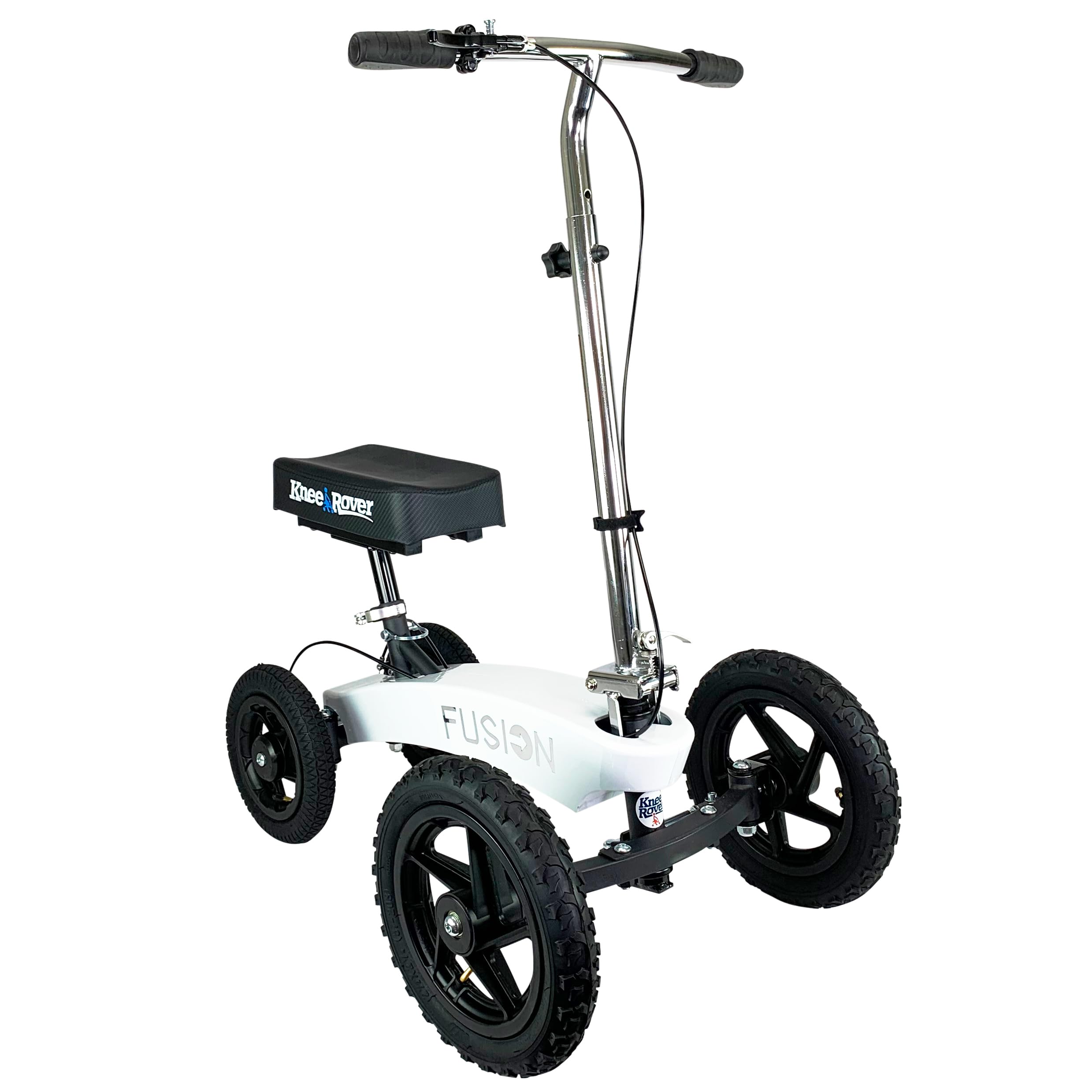 Amazon.com: KneeRover All Terrain Fusion Patented Knee Scooter with 4 ...