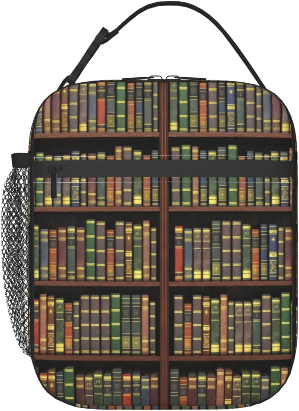 Amazon.com: Juoritu Books Old Library Insulated Lunch Bag, Lunch Box ...