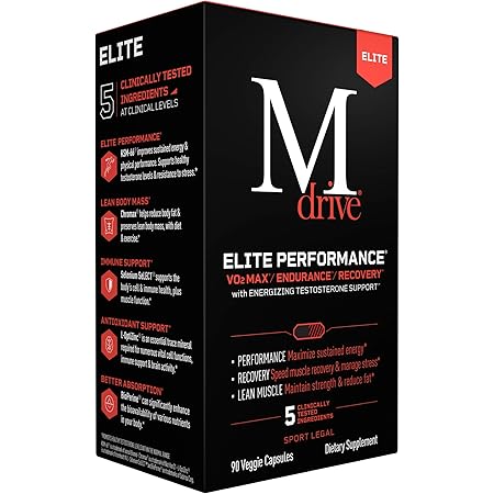 Amazon.com: Mdrive Prime - Testosterone Support for Men, Max Energy ...
