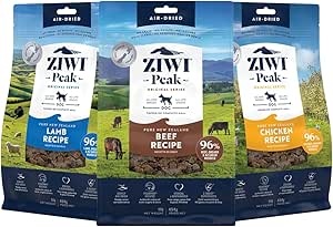 Amazon.com: ZIWI Peak Air-Dried Dog Food Bundle - All Natural, High Protein, Grain Free ...