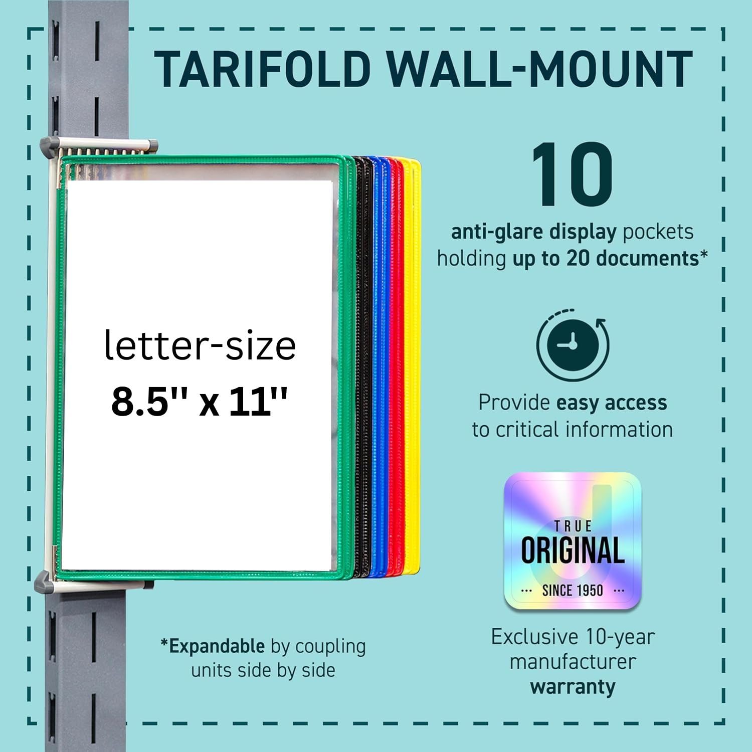 Snapklik.com : Tarifold DJOIS Wall Mount Reference System 10 Double ...