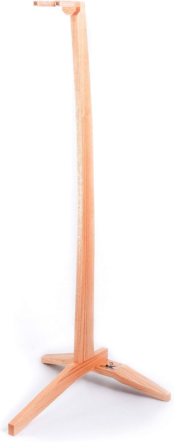 Amazon.com: Axe-Calibur Guitar Stand (Made of Red Oak) : Musical ...