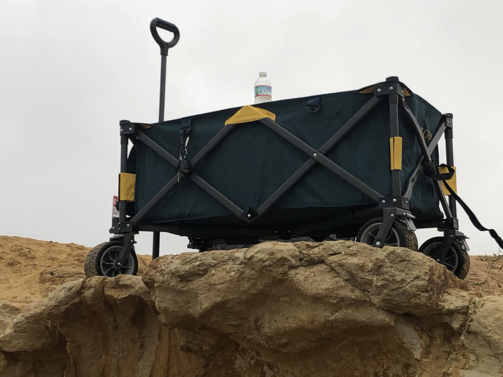 $27/mo - Finance UIDYGGD Folding Wagon Cart Roomy Interior Large ...