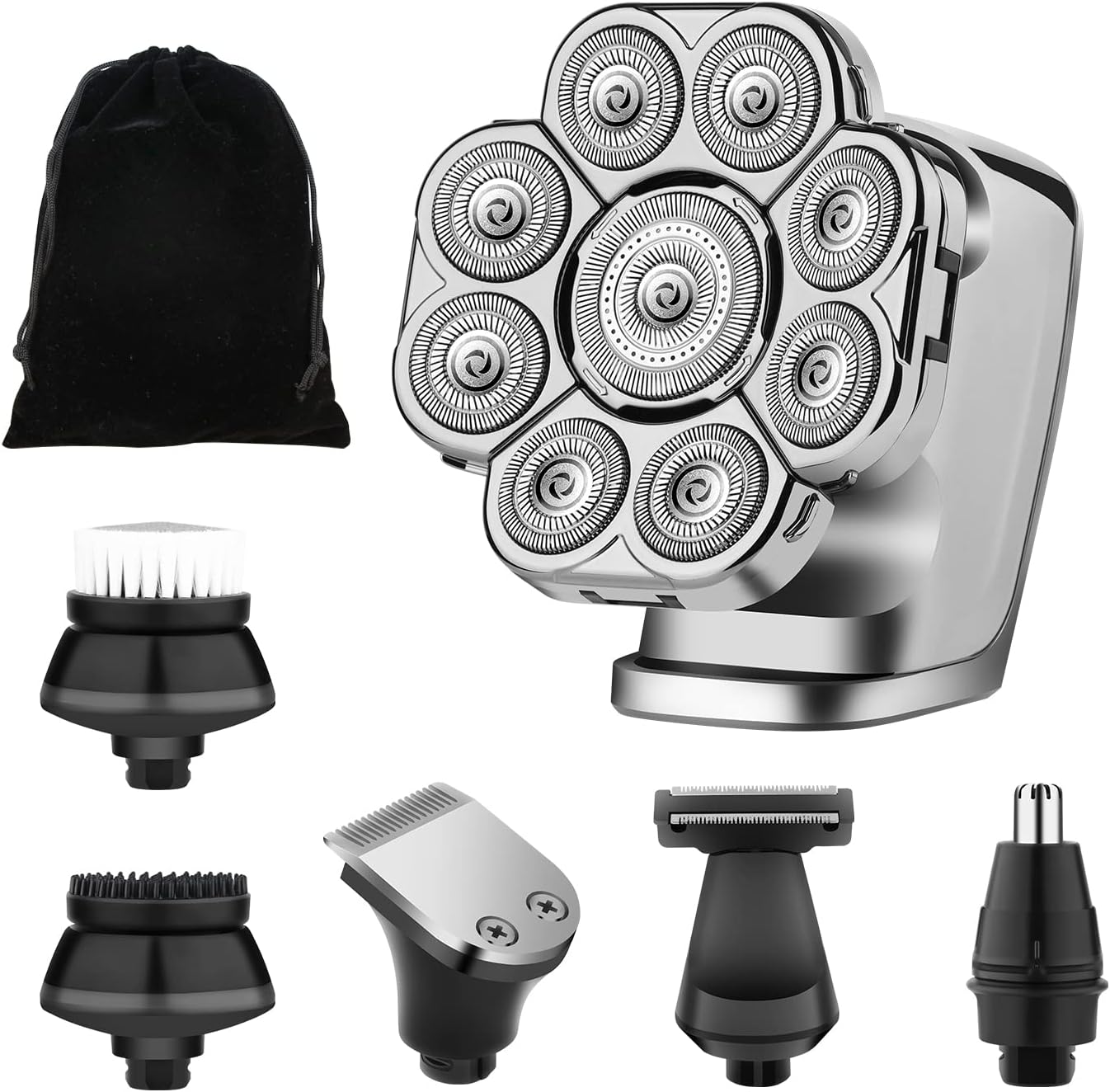 Amazon.com: Head Shavers for Bald Men, MAXGROOM 5 in 1 Waterproof Head ...