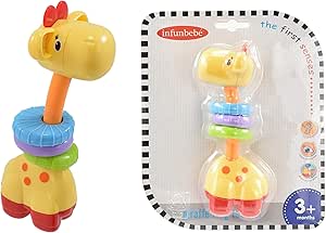 Infunbebe Giraffe Teething Toy for Babies and Toddlers | Baby Toys ...