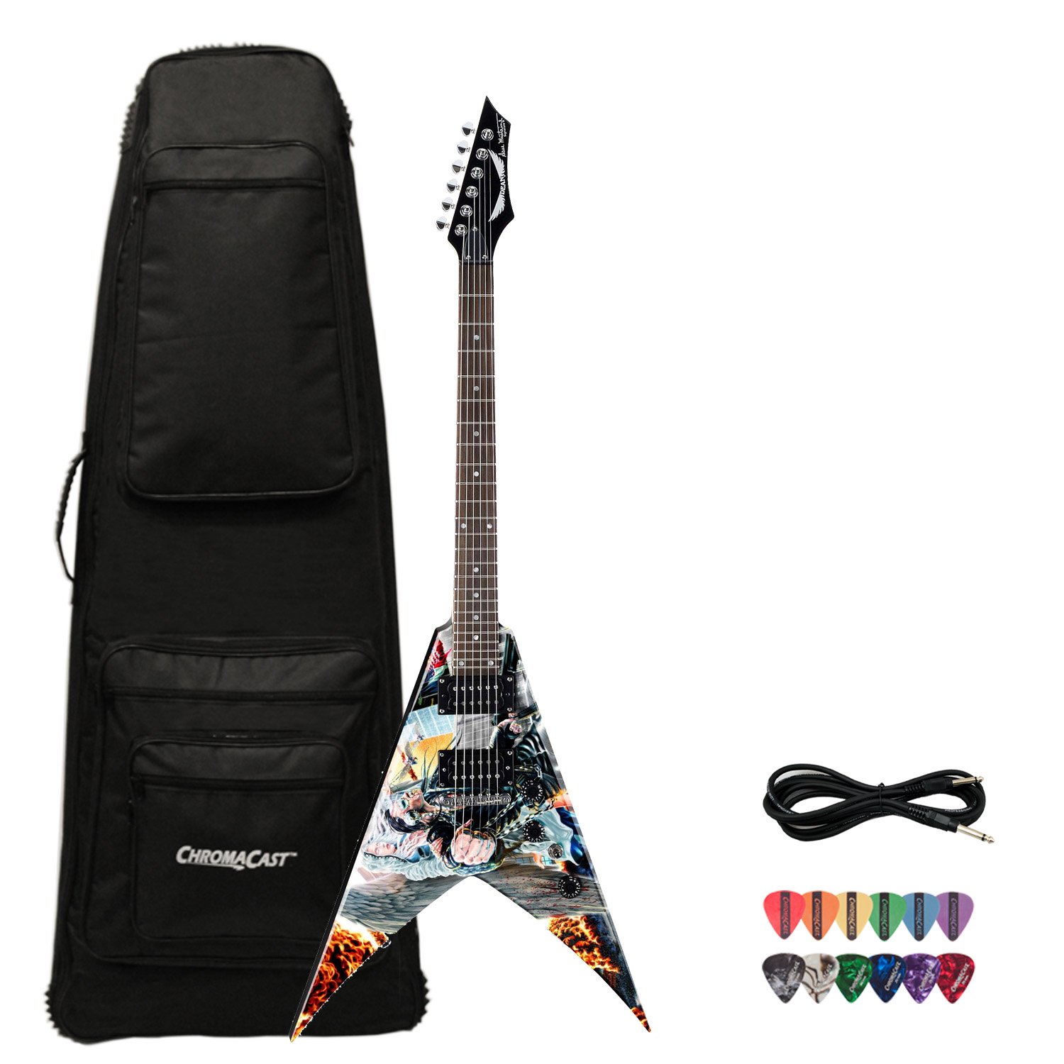 Dean Guitars Vmntx Ua Dave Mustaine United Abominations V Electric ...