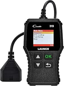 LAUNCH OBD2 Scanner CR319 Check Engine Code Reader with Full OBD2 ...
