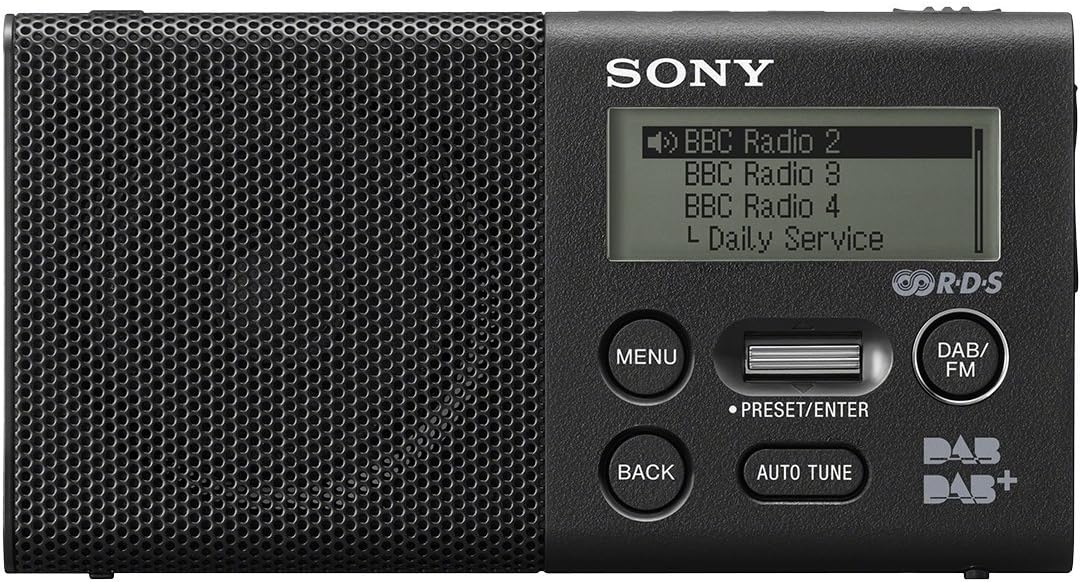 Sony XDR-P1DBP Radio Portable Compacte, FM/Dab/Dab+ - Noir : Amazon.fr ...