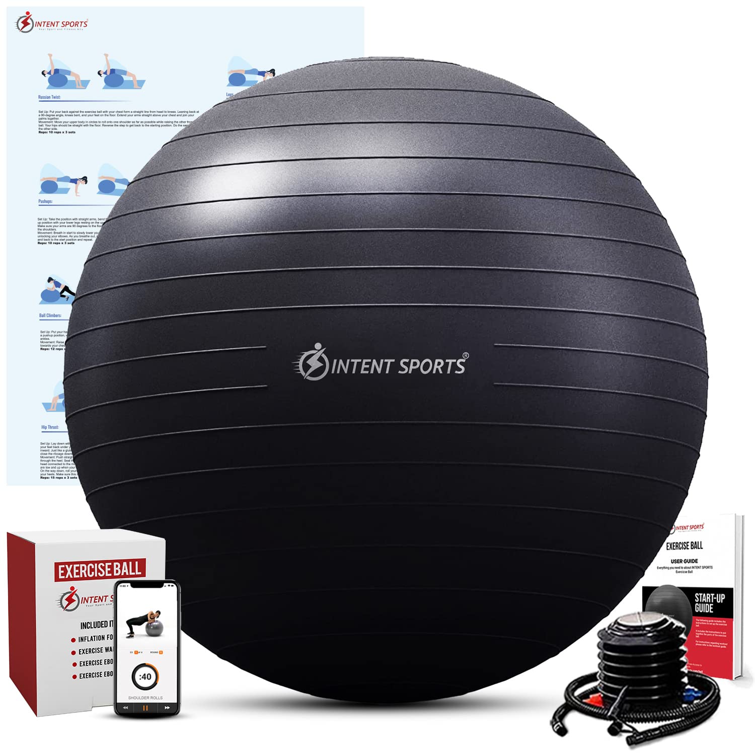 Stability Ball Climbers 10 Fun & Effective Exercises To Do With An