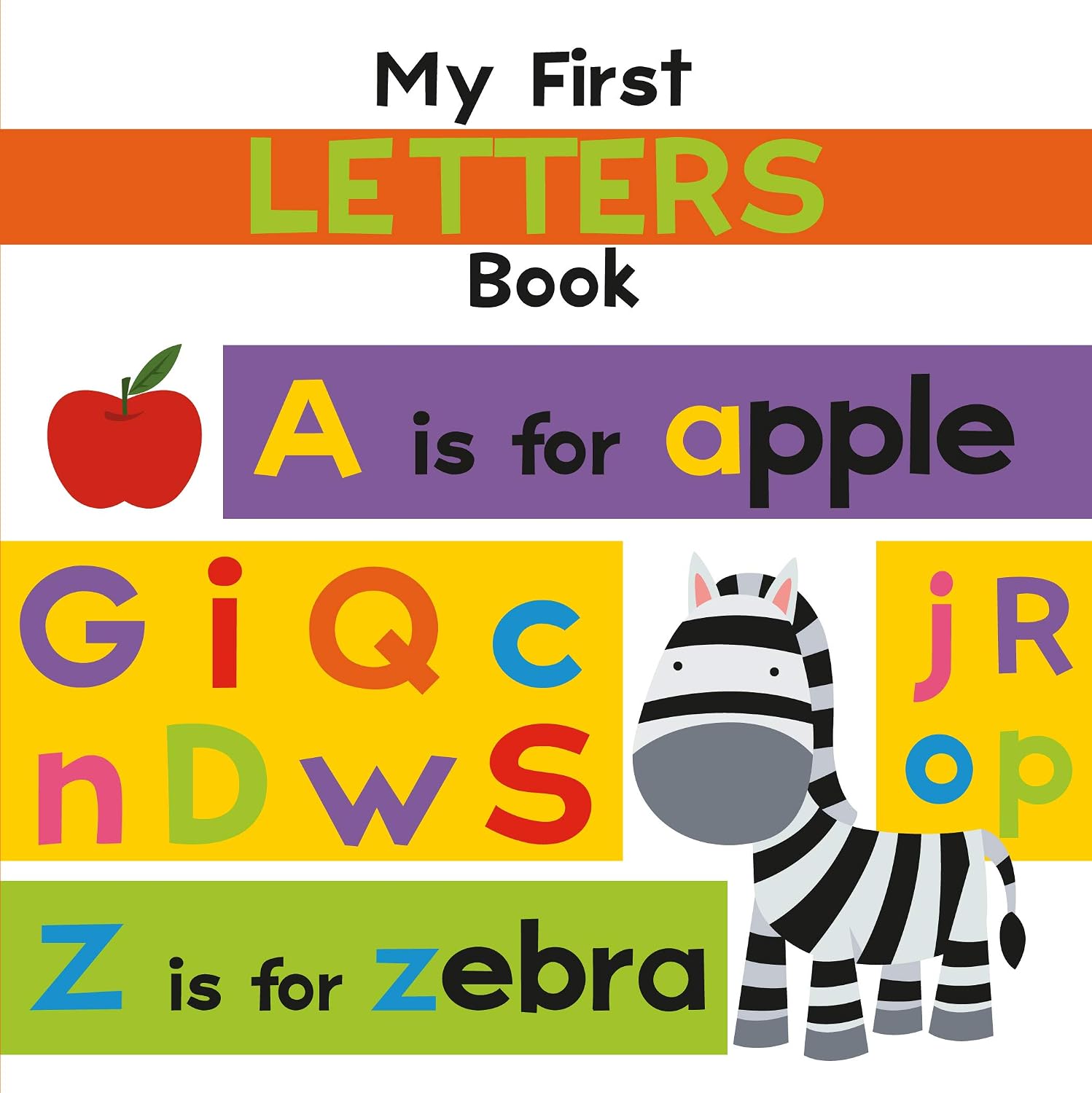 My First Letters Book: Illustrated (First Concepts): Paiva, Johannah ...