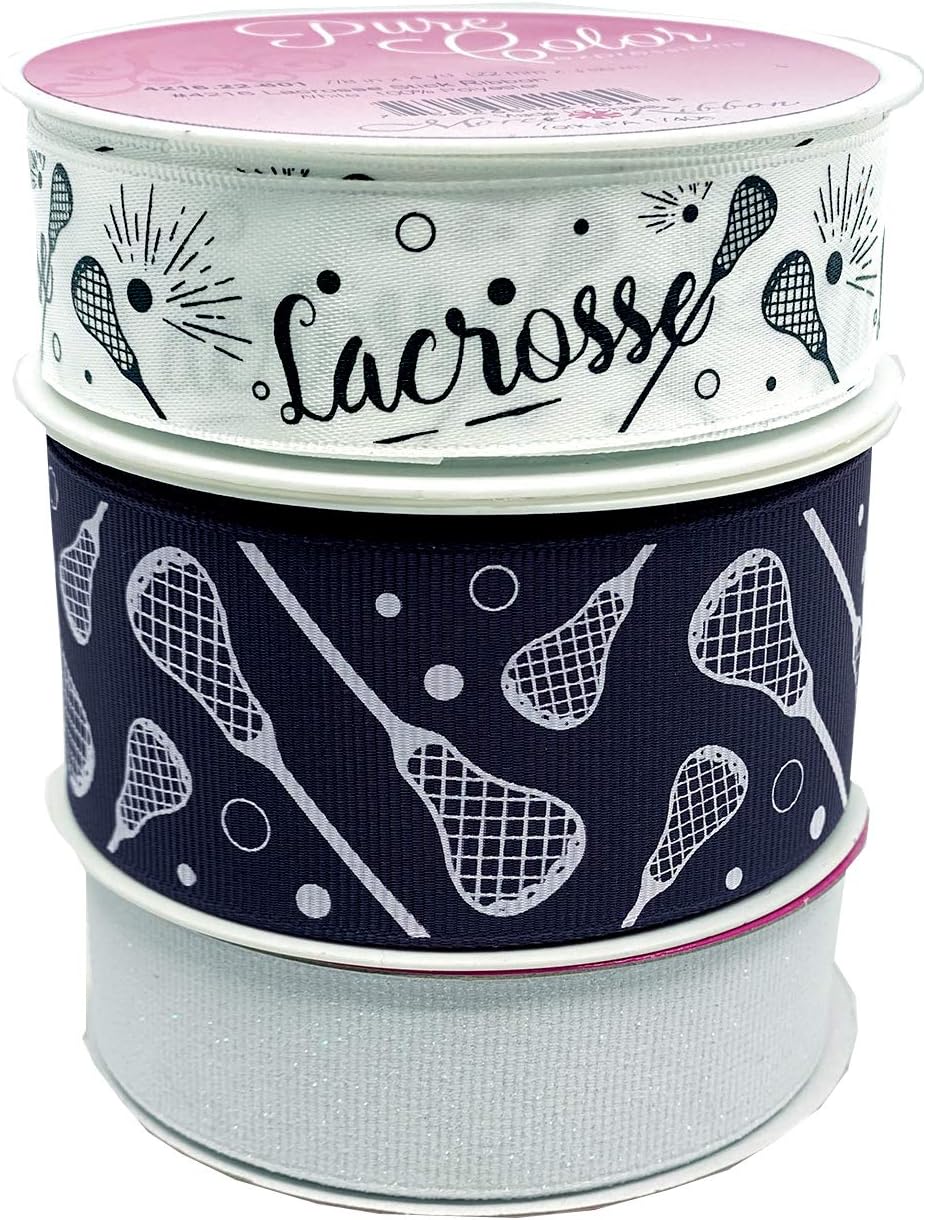 Amazon.com: Morex Ribbon Lacrosse Ribbon, Twelve Yards, Assorted ...