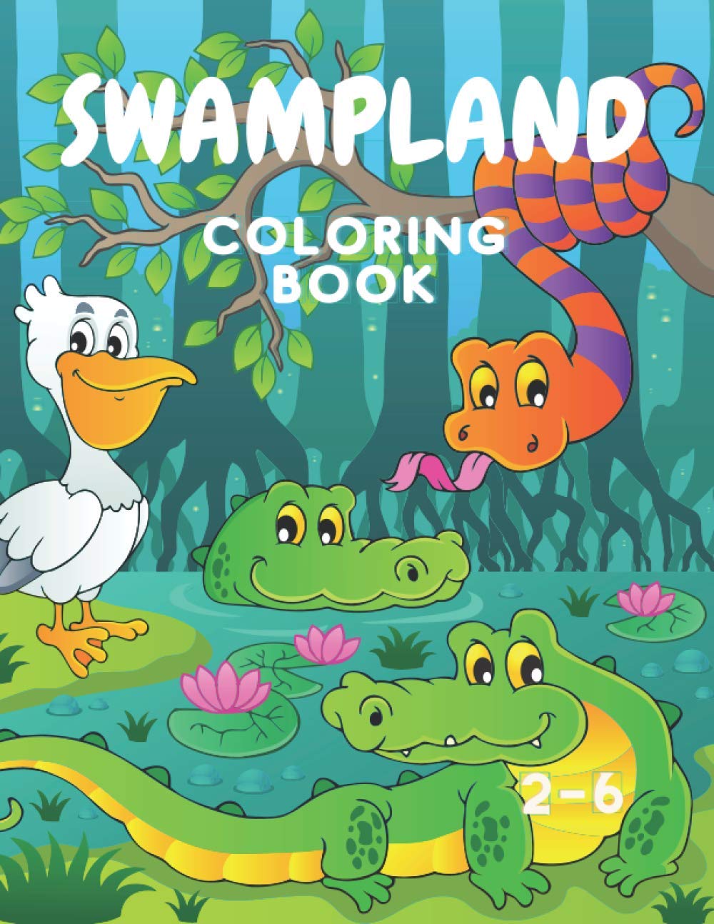 Swamp Animals Coloring Pages