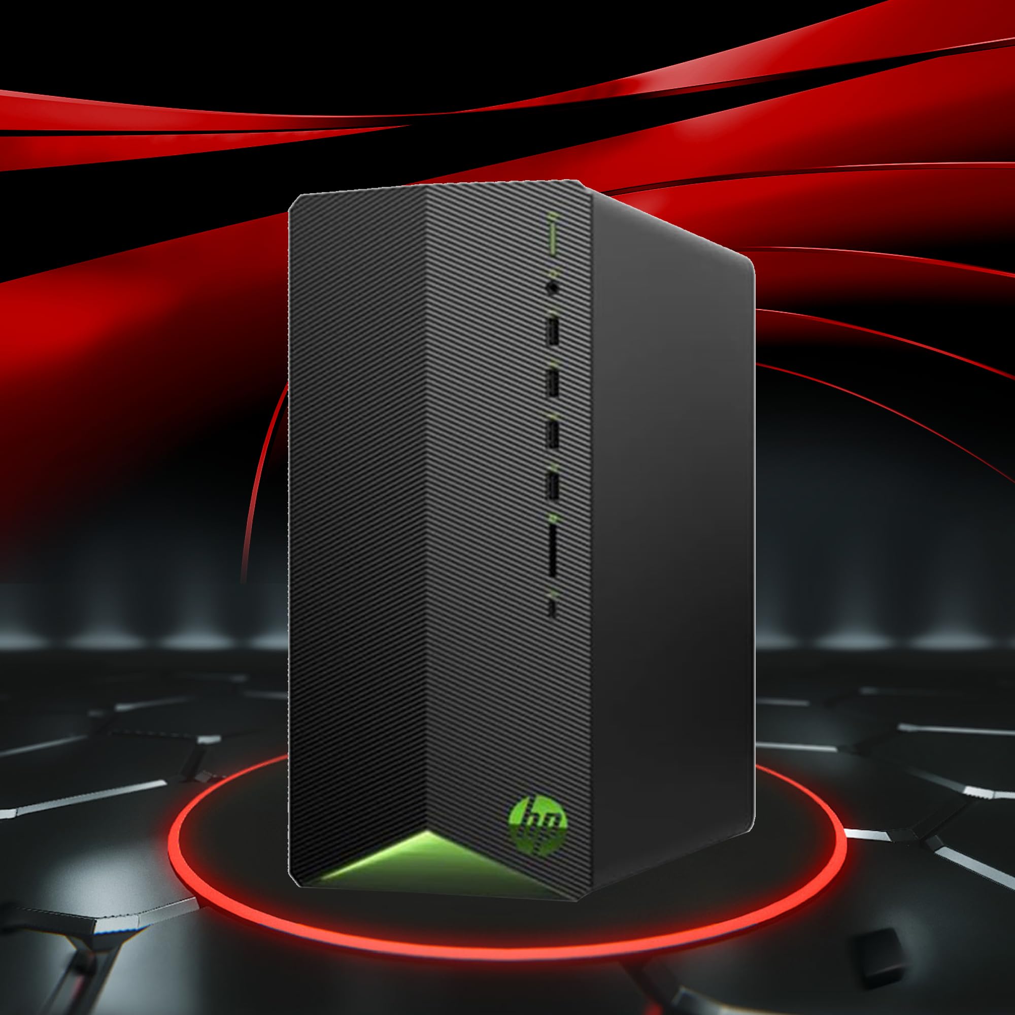 Buy HP 2022 Pavilion Gaming Desktop Computer, Intel Core i5-10400F CPU, 32GB RAM, 1TB HDD+1TB ...