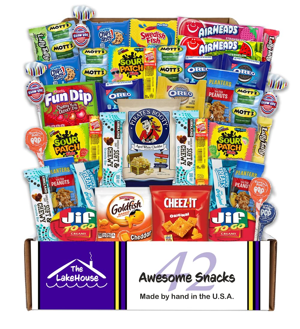 Amazon.com : Snacks Variety Pack for Kids - 42 Count Snack Packs ...
