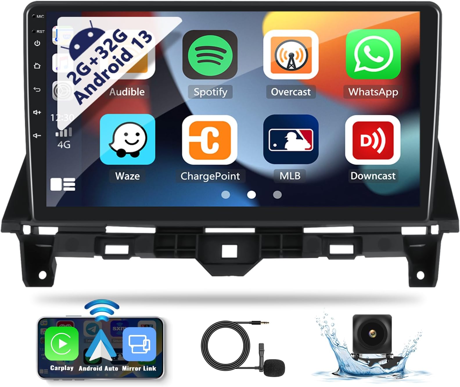 Amazon.com: 2G+64G for Honda Odyssey 2005-2010 Android Car Stereo Radio Apple CarPlay, Rimoody ...