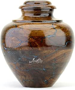 Amazon.com: Handmade Rosewood Cremation Urn for Human Ashes Adults Male ...