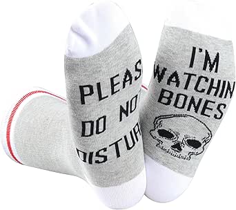 Amazon.com: GJTIM 2 Pairs Crime Drama TV Series Inspired Socks Please ...