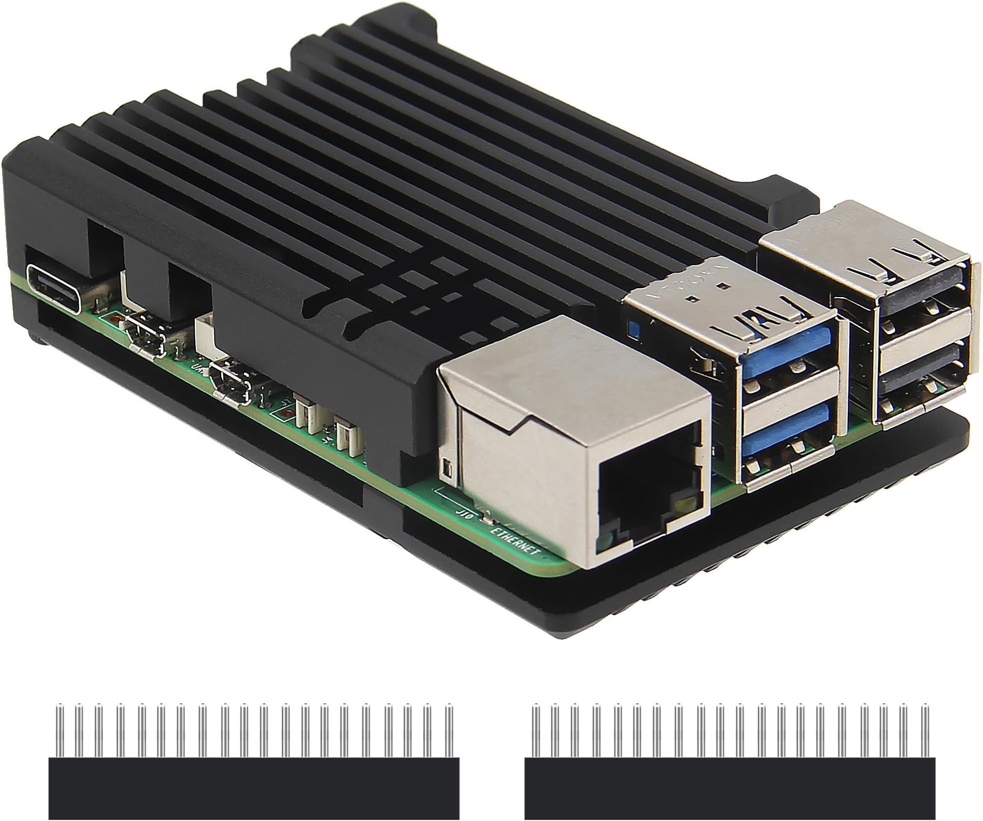 Amazon.com: Geekworm Aluminum Passive Cooling Armor Heatsink Case for ...