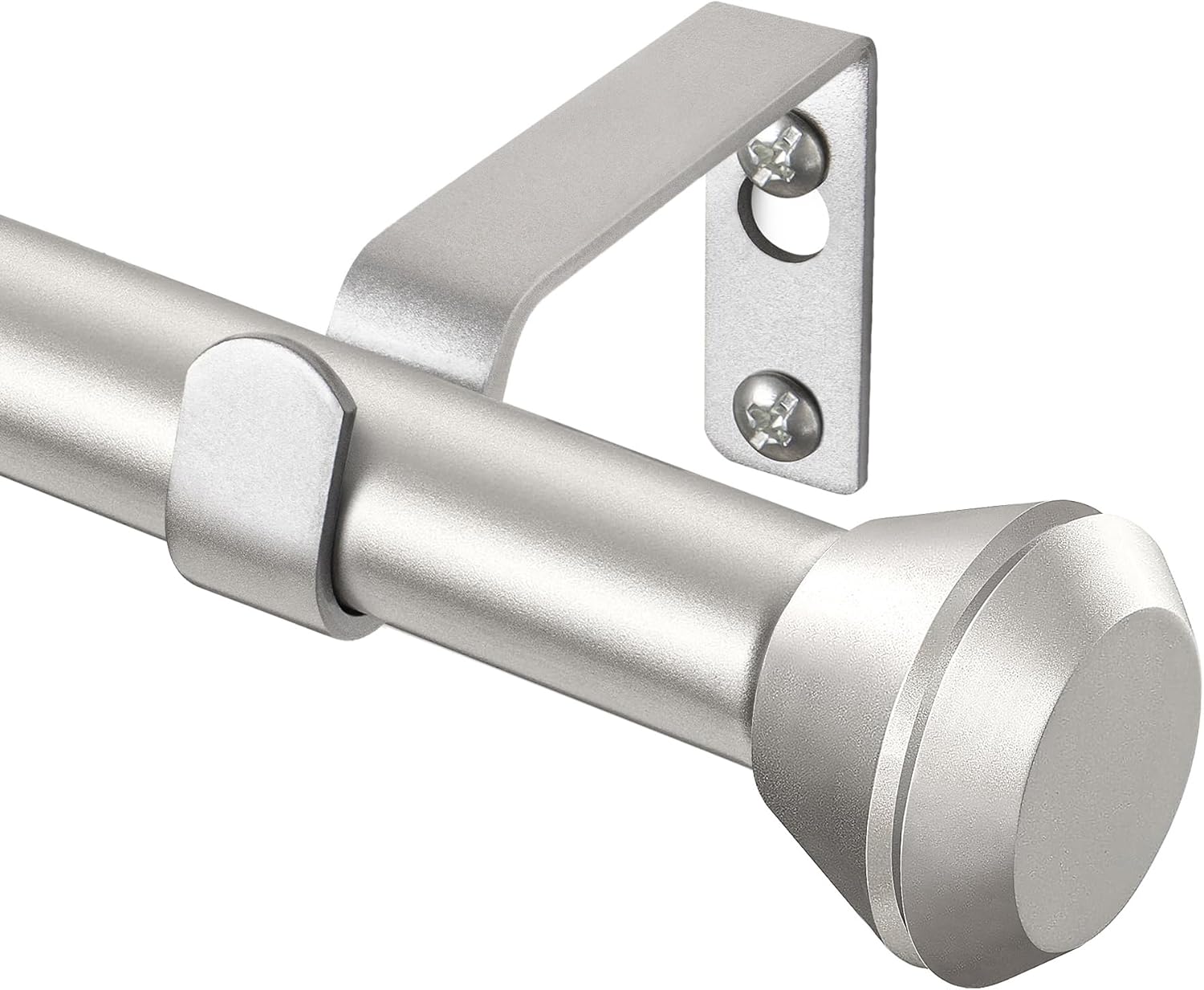 Amazon.com: Heavy Duty Curtain Rod 66 to 120 Inch, HOTOZON Curtain Rods ...