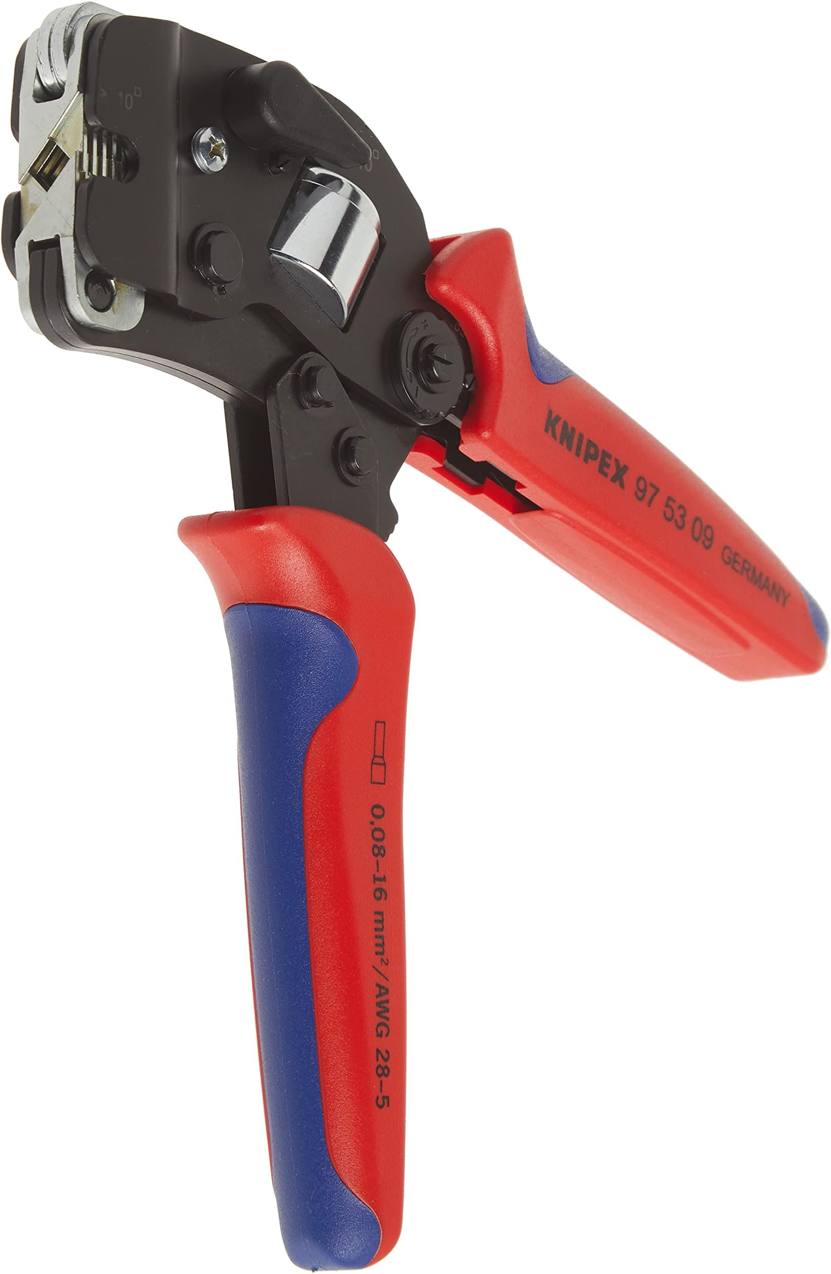 KNIPEX 97 50 01 Scotchlock Connector Crimping Pliers with Side Cutter ...