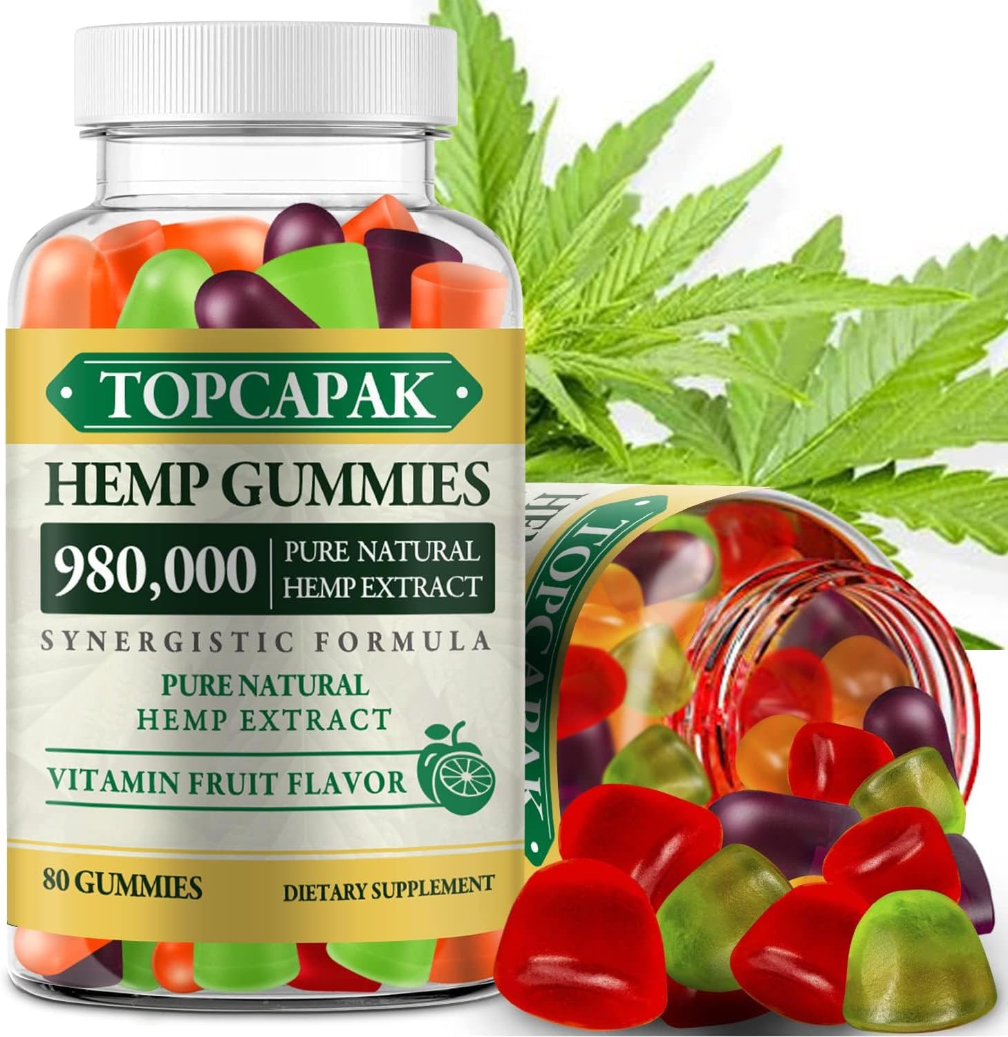 Amazon.com: Hemp Gummies High Potency for Pain, Sleep, Anxiety ...