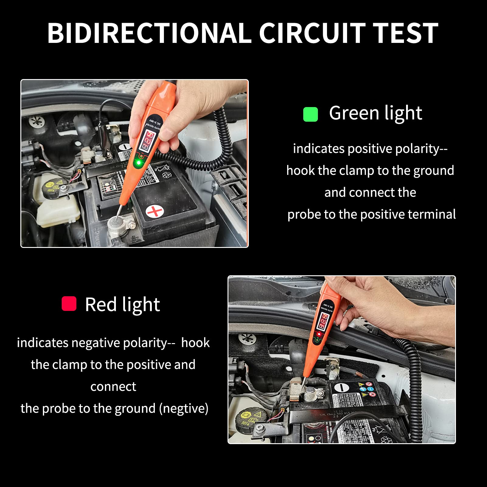 Snapklik.com : AWBLIN Automotive Test Light Digital LED Circuit Tester ...