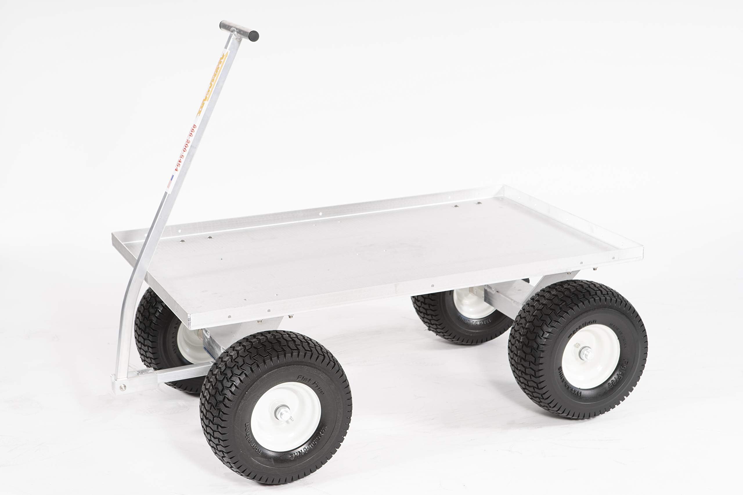 Amazon.com : Heavy Duty Jupiter Pull Wagon Aluminum- Pull Cart-Large 13 ...