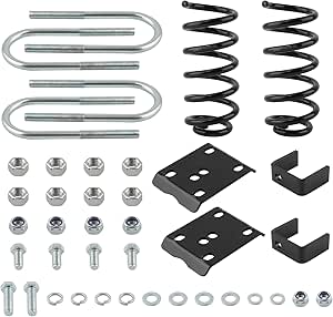 Amazon.com: maXpeedingrods 3” Front & 5” Rear Lowering Kit for Ford ...