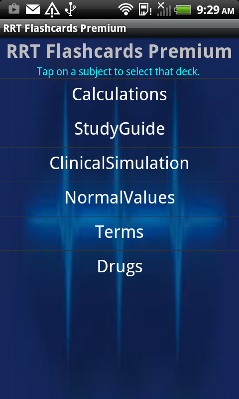 RRT Flashcards Premium - App on Amazon Appstore