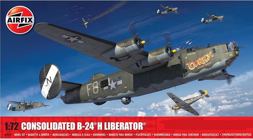 Airfix - Model Set - A09010 Consolidated B-24H Liberator Model Building ...