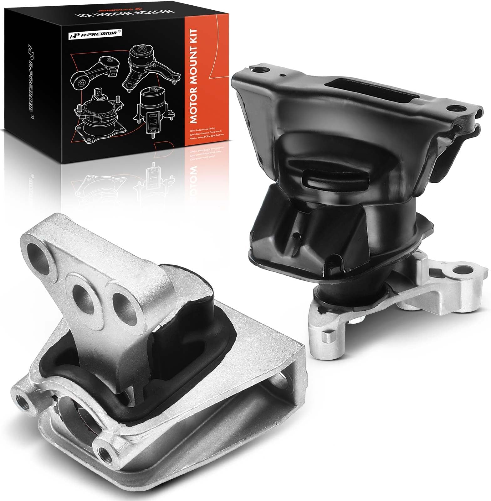 Amazon.com: A-Premium 4PCS Engine Motor Mount and Transmission Mount ...