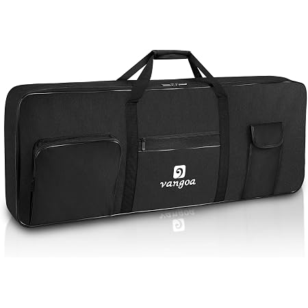 Amazon.com: 61 Key Keyboard Gig Bag Electric Piano Case Padded with 5mm ...