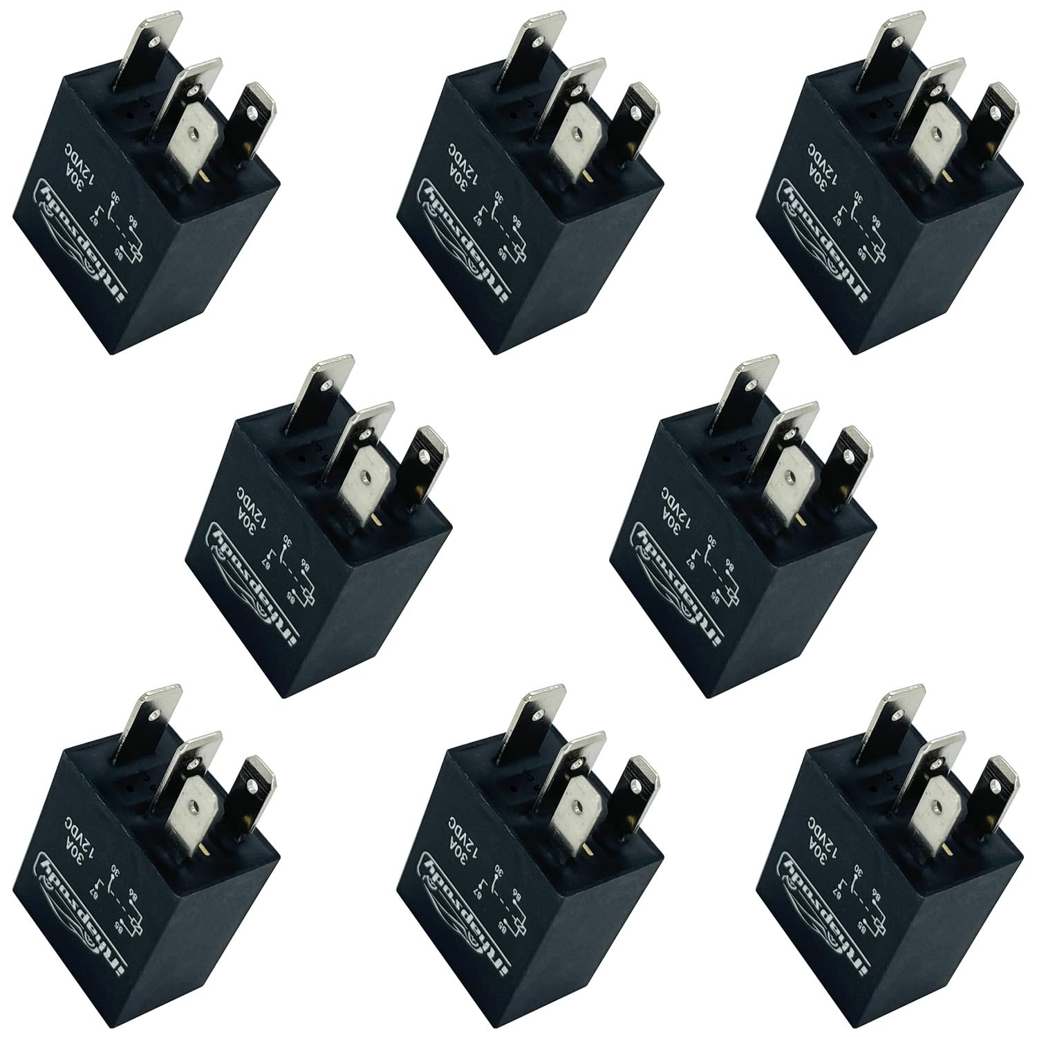 Snapklik.com : Irhapsody 4-pin 12vdc 30amp Normal Open Micro Relay